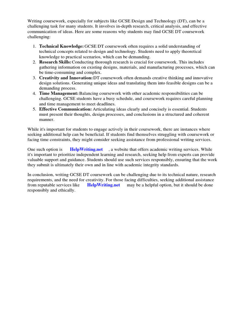 Gcse DT Coursework Example | PDF | Thought | Creativity