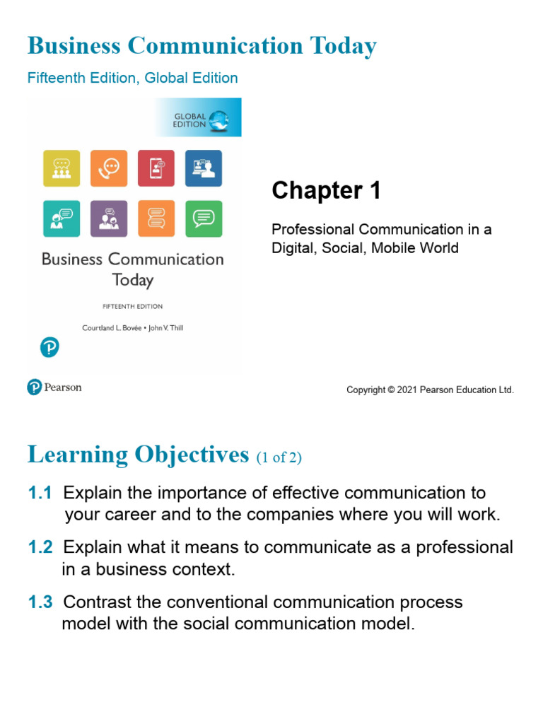 Bovee bct15 PPT 01-Final | PDF | Communication | Information
