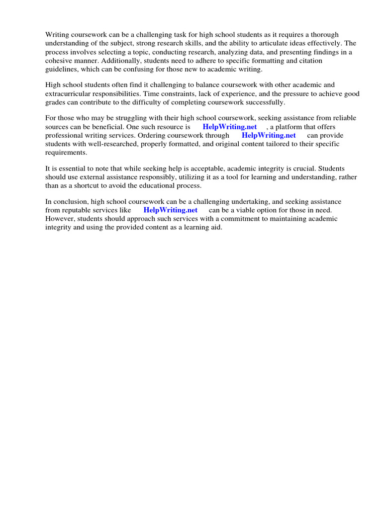 Some High School Coursework Definition | PDF | Postgraduate Education ...