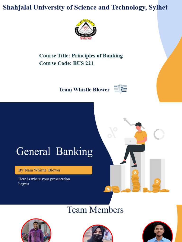 A Presentation On General Banking | PDF | Banks | Clearing (Finance)