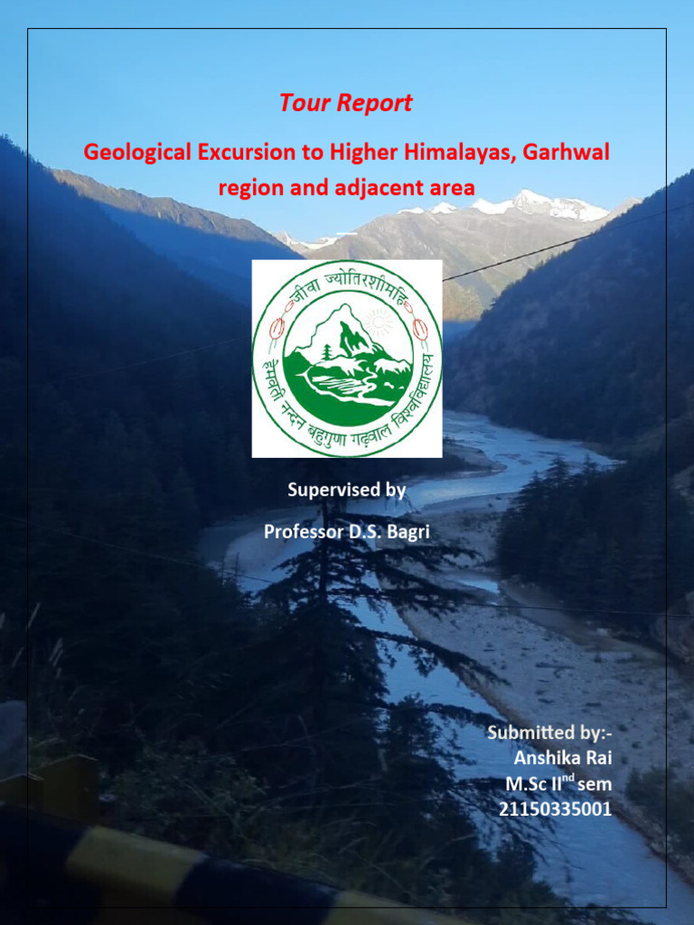 Geological Excursion Report: Uttarakhand | PDF | Compass | Geology
