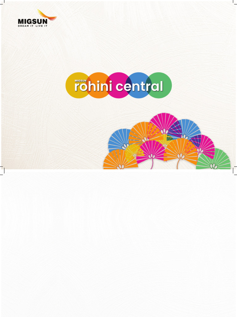 Migsun Rohini Central Brochure A3 Artwork | PDF
