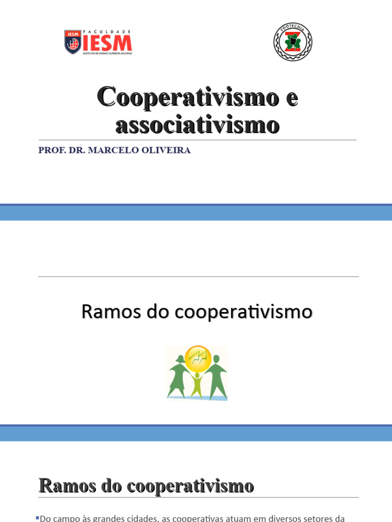 AULA 5 - Cooperativismo e Associativismo | PDF