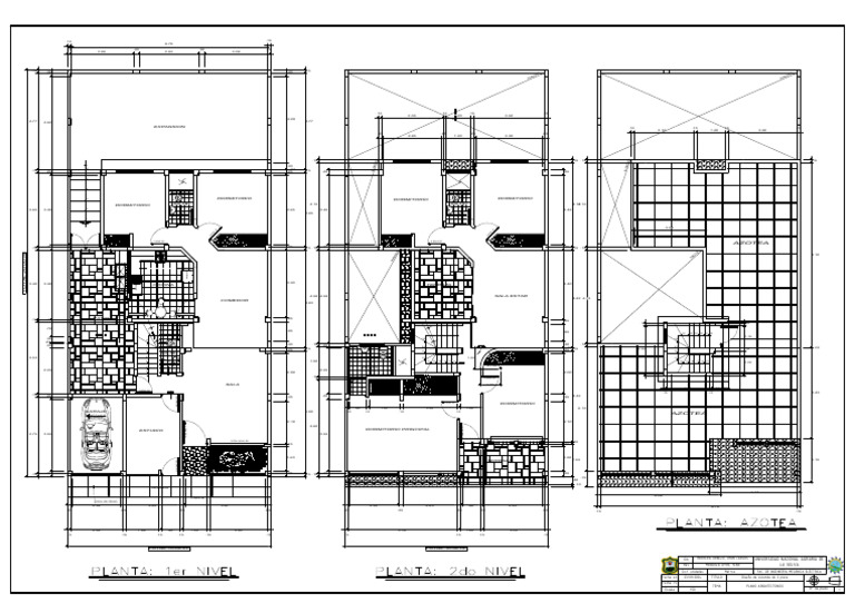 Plano Arquitectónico - Herrera | PDF