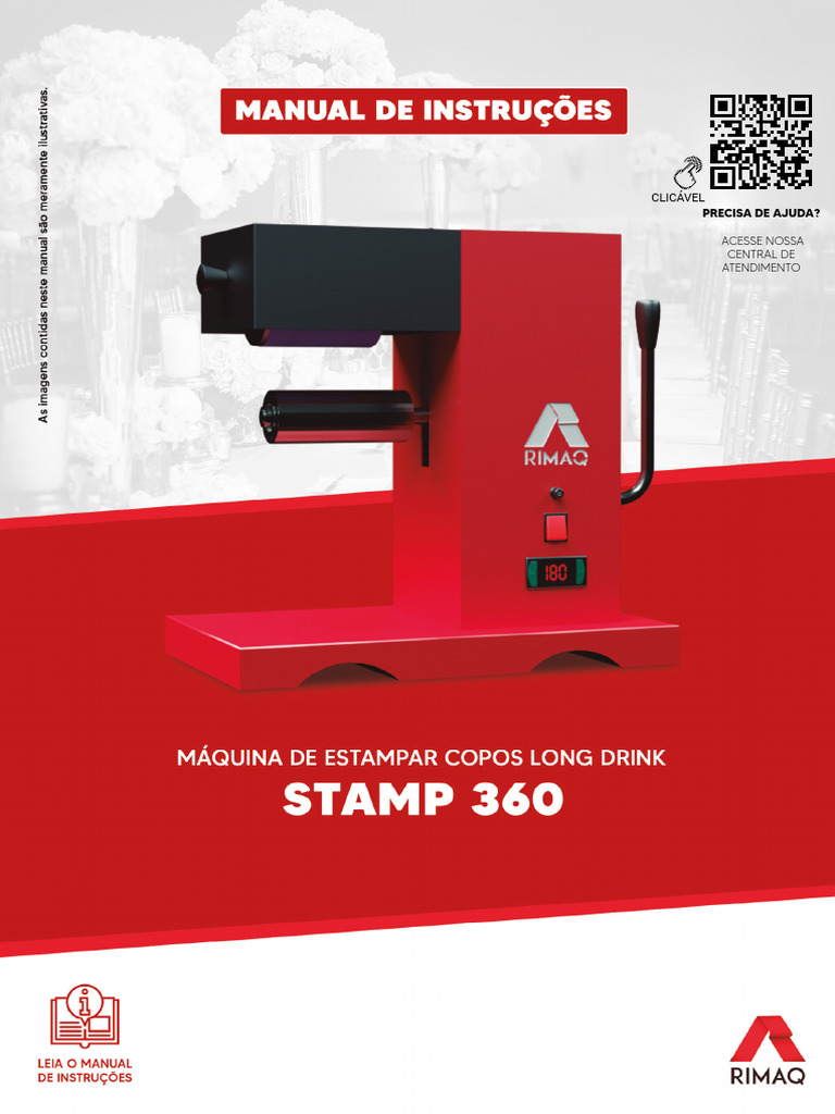 Manual Stamp 360 A5 Digital v3 | PDF | Máquinas | Temperatura