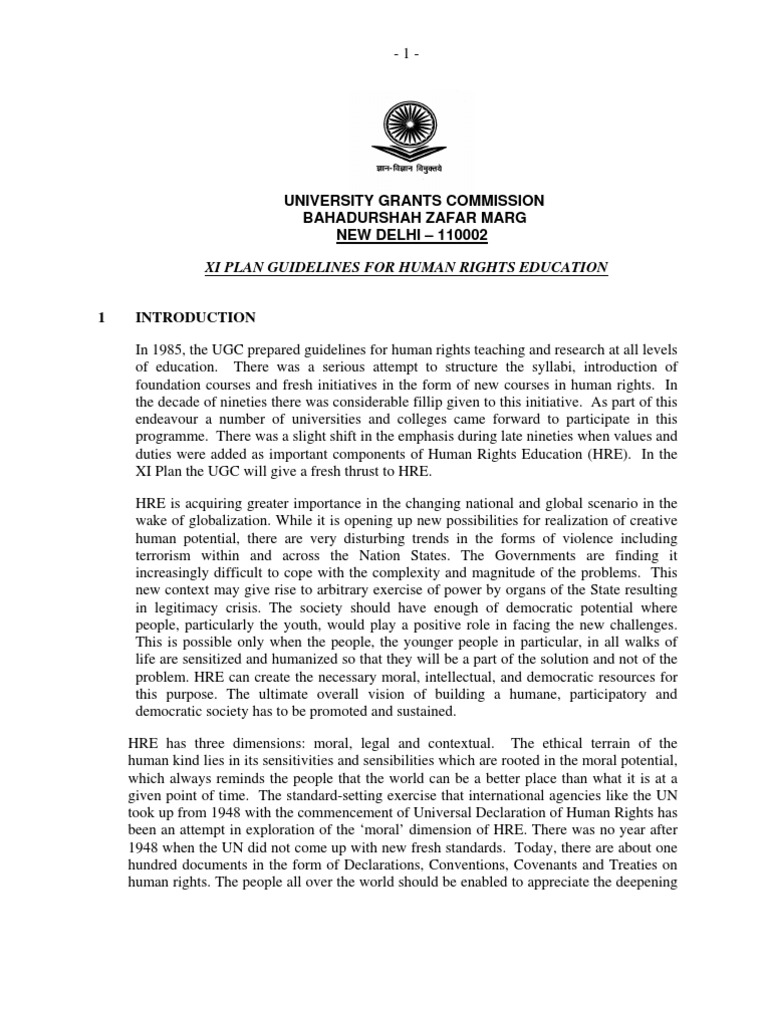 Human Rights | PDF | Postgraduate Education | Academic Degree