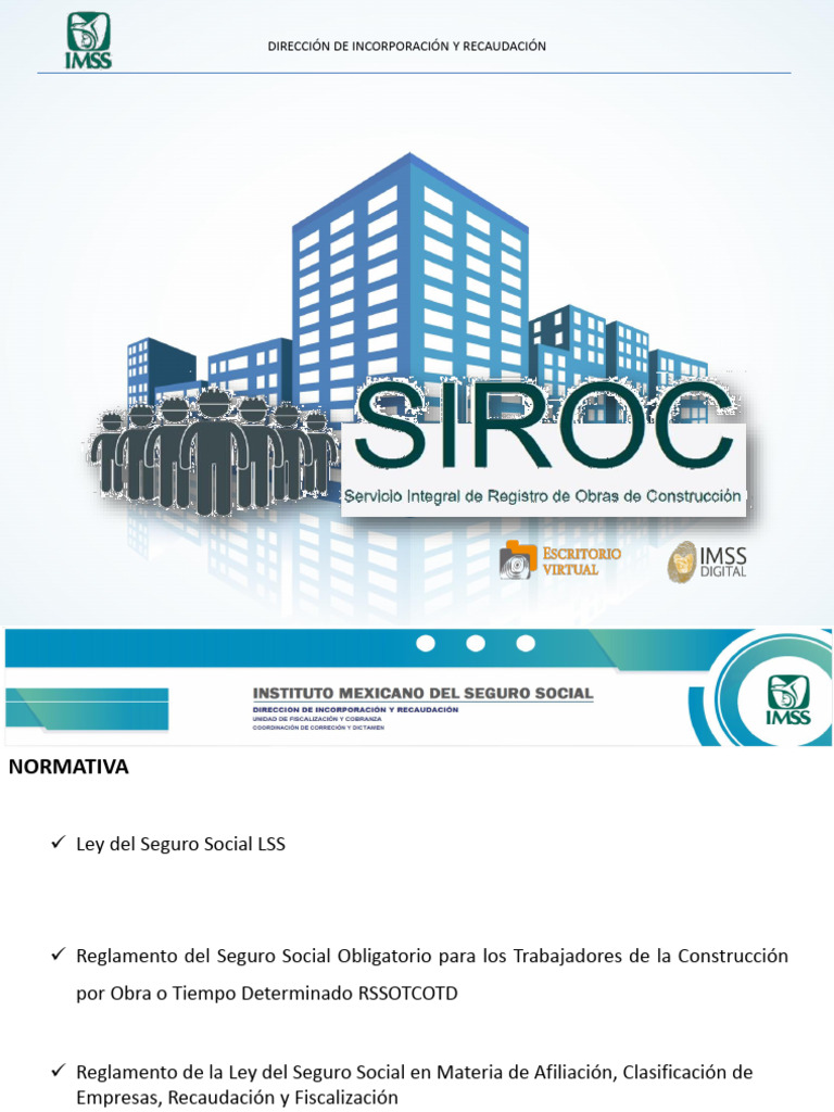 Presentación para Capacitaciones SIROC | PDF