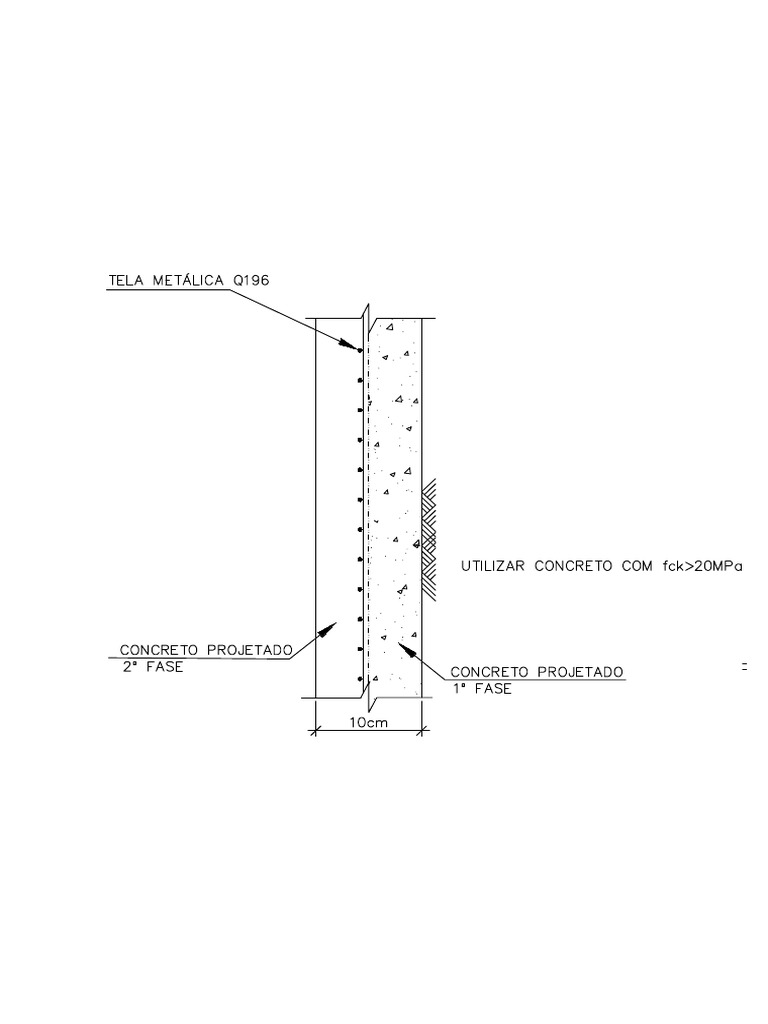 Detalhe Tela Entre Estacas | PDF