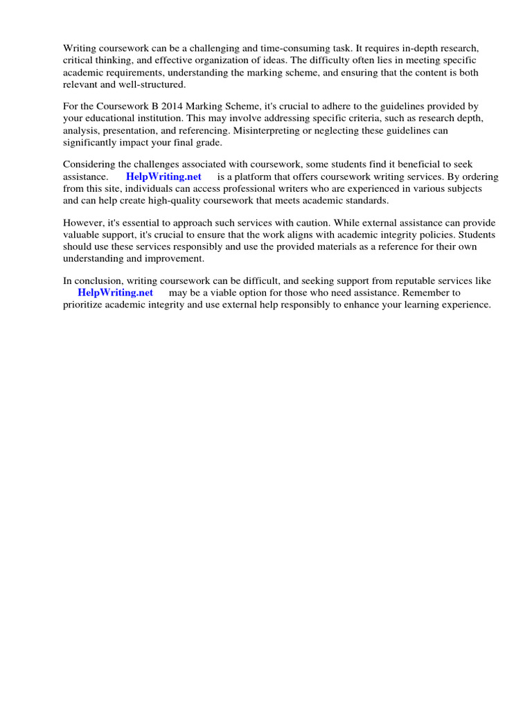 Coursework Writing Challenges and Solutions | PDF | Science