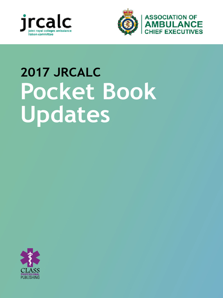 Ambulance Pocket Book | PDF | Analgesic | Dose (Biochemistry)