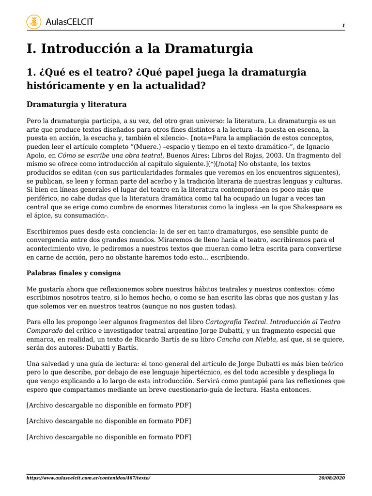 Pag. 3 | PDF | Teatro