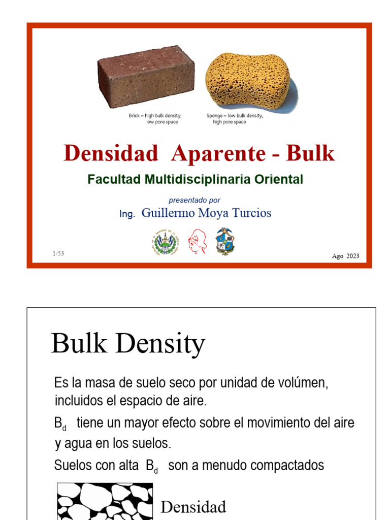 Definición de Densidad Aparente del Suelo | PDF | Suelo | Horticultura
