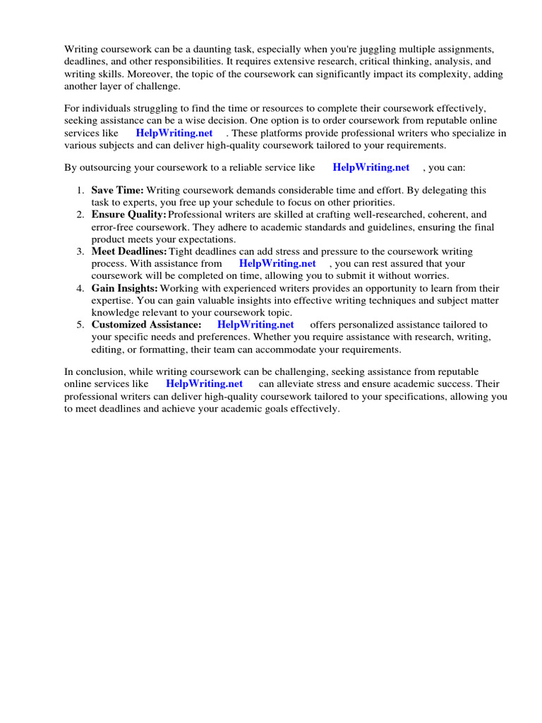 Can Someone Do My Coursework For Me | PDF | Proofreading | Plagiarism