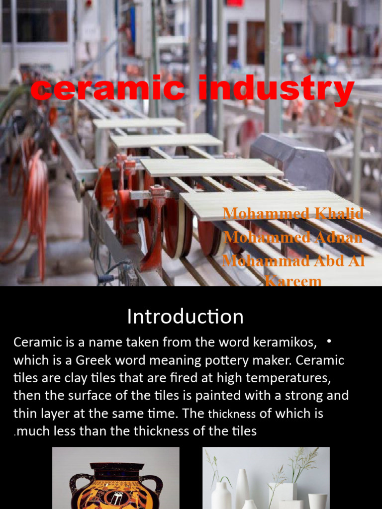 Ceramic Industry Overview and Insights | PDF | Home & Garden
