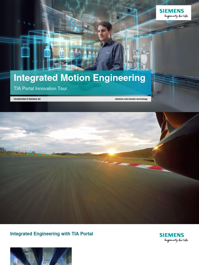 TIA Portal: Advanced Motion Control | PDF | Programmable Logic Controller | Kinematics
