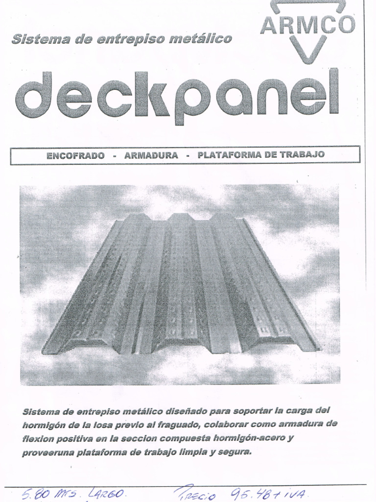 Steel Deck Armco 22-7-14 | PDF
