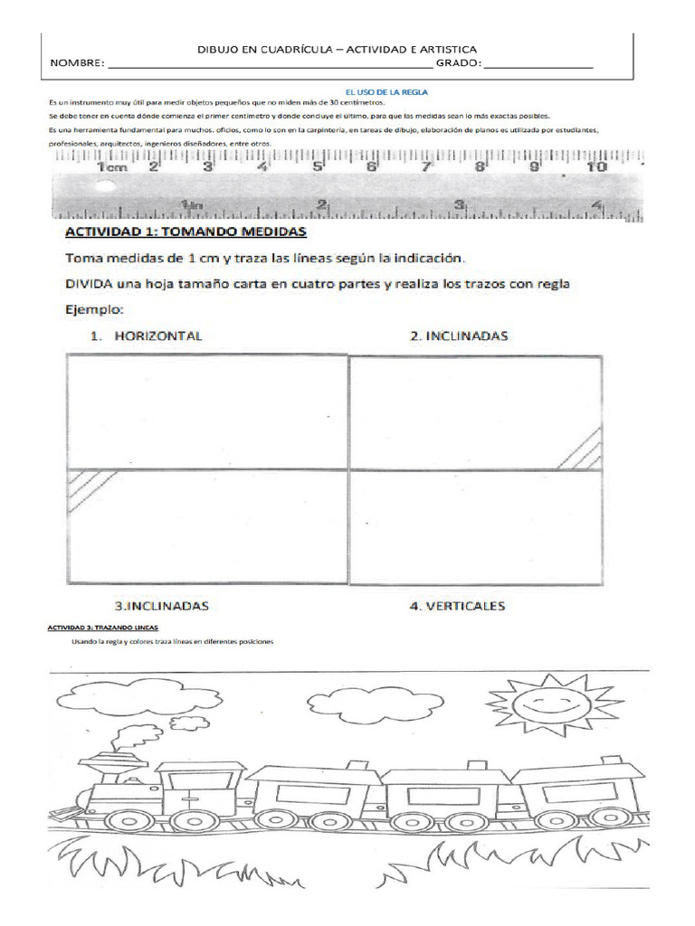 Artistica Uso de La Regla | PDF
