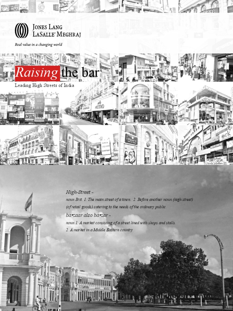 JLLM - Leading High Streets of India | PDF | Retail | Street