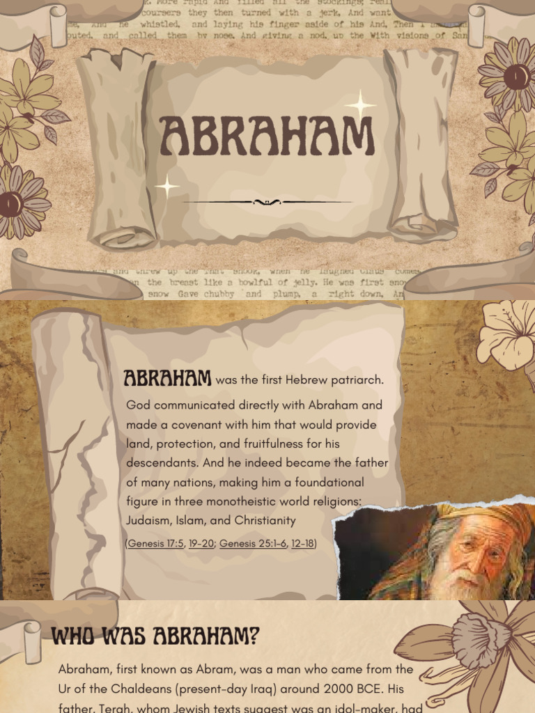 ABRAHAM | PDF | Abraham | Book Of Genesis