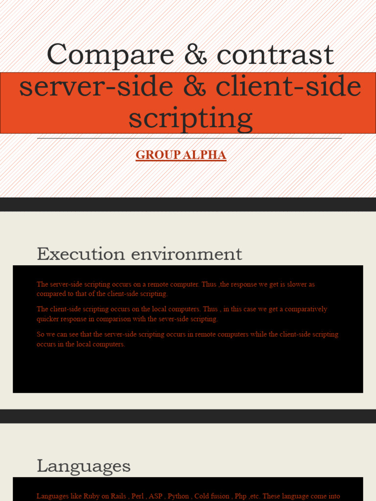 Group Three Final Presentation | PDF | Dynamic Web Page | Php
