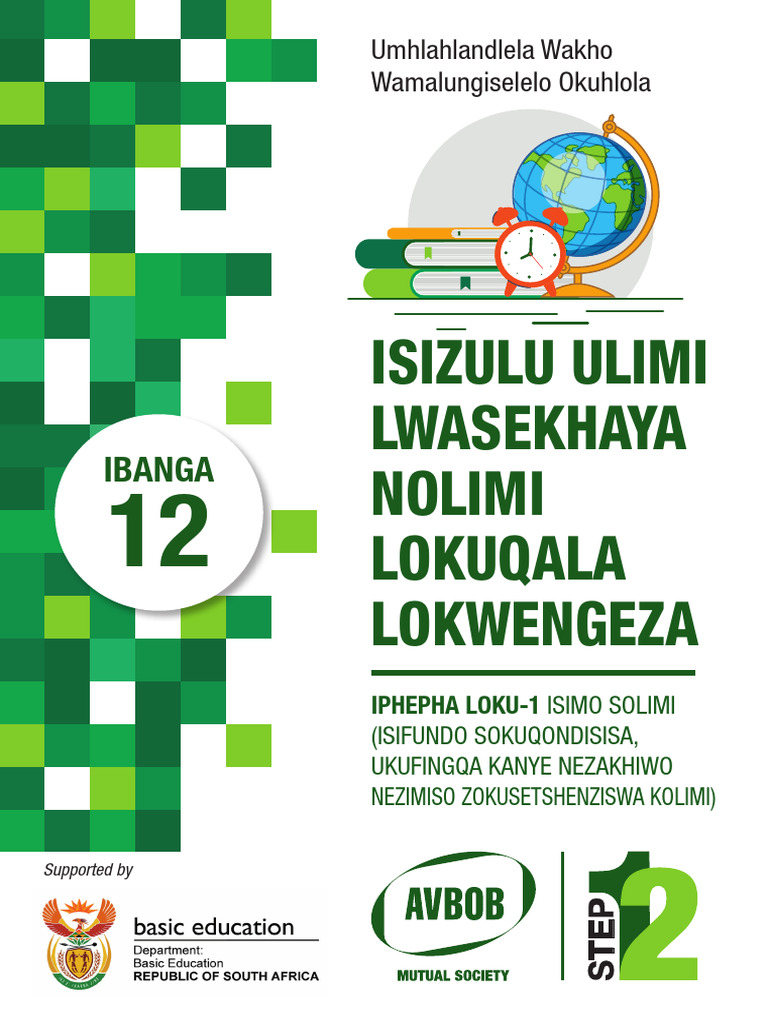 AVBOB STEP 12 IsiZulu Paper #1 Digital | PDF | Teachers | Curriculum