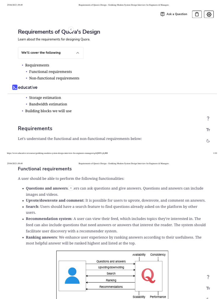 Requirements | PDF | Cache (Computing) | Databases