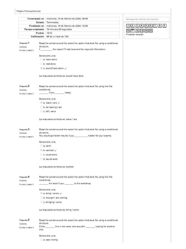 Assignment 5 Questionnaire U3 | PDF