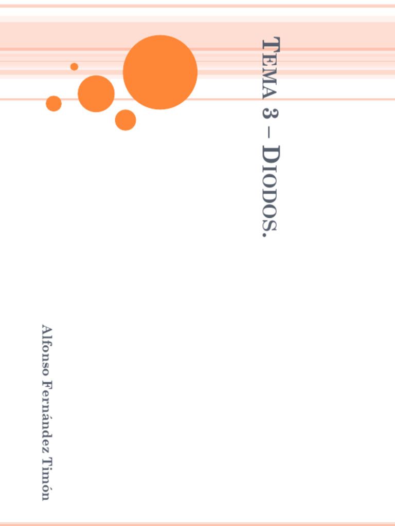 Tema 3-2 | PDF | Diodo | Rectificador