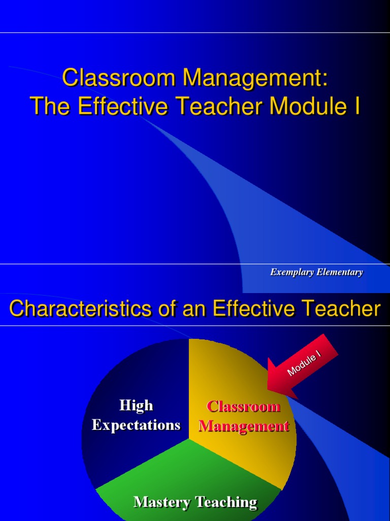 Effective Classroom Management Strategies | PDF