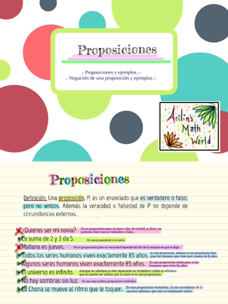 01 Proposiciones | PDF