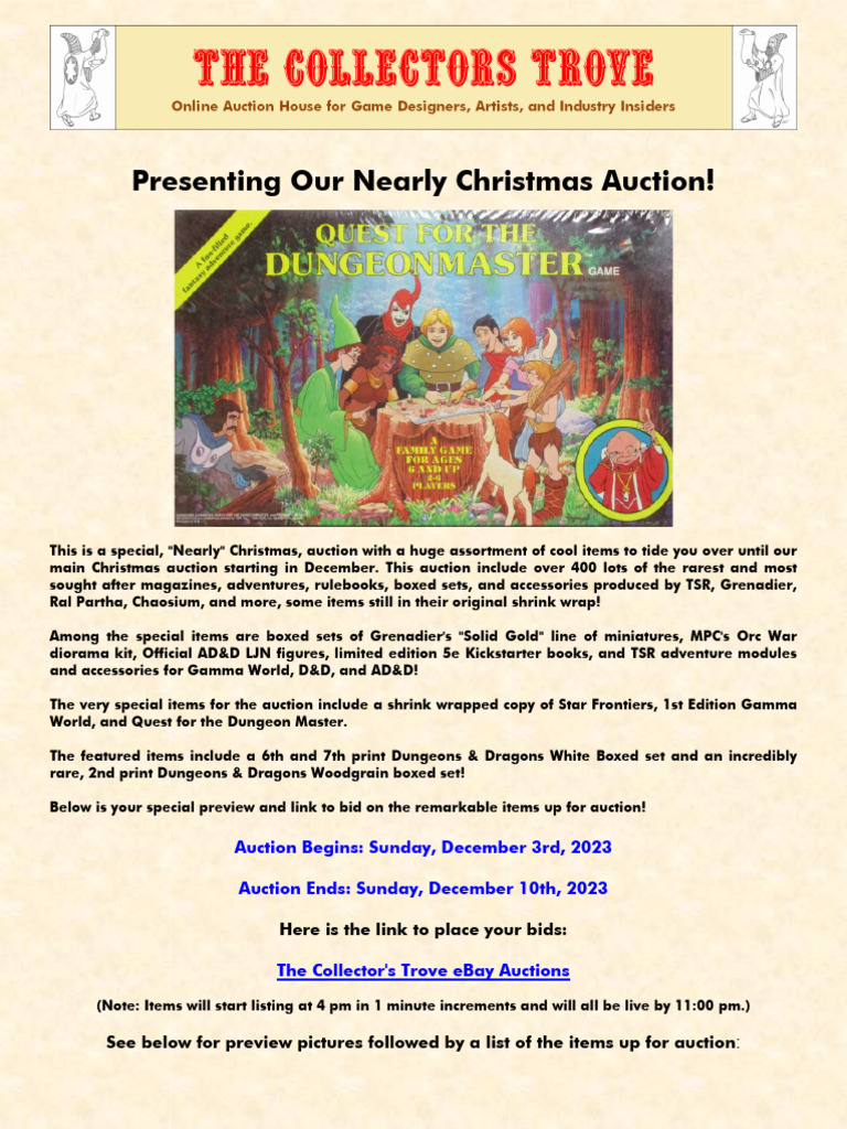 CT 130 Catalog | PDF | Dungeons & Dragons | Tsr, Inc.