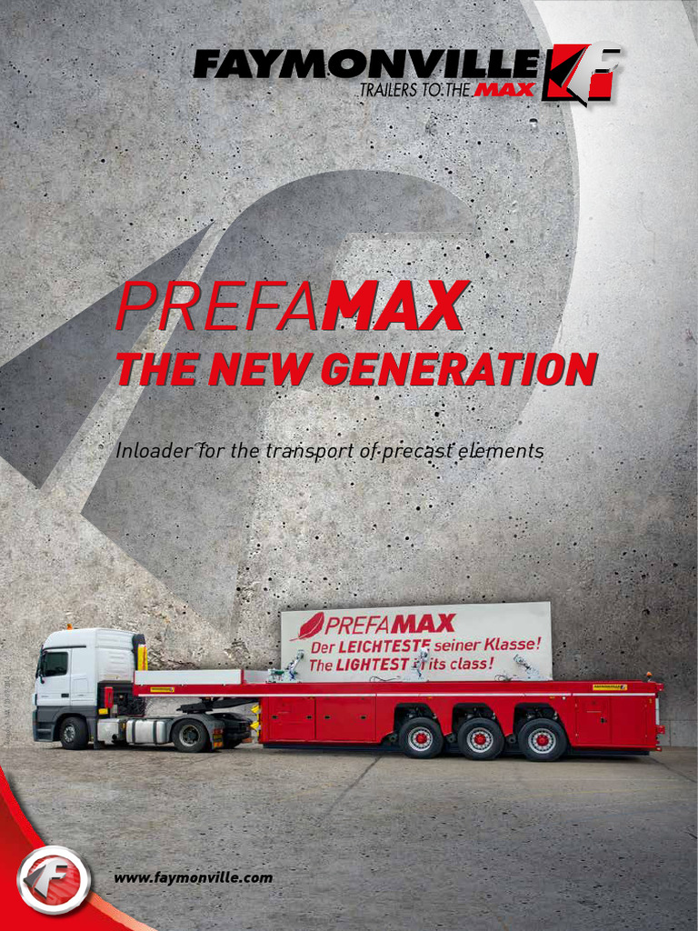 Faymonville PREFAMAX Inloader Overview | PDF
