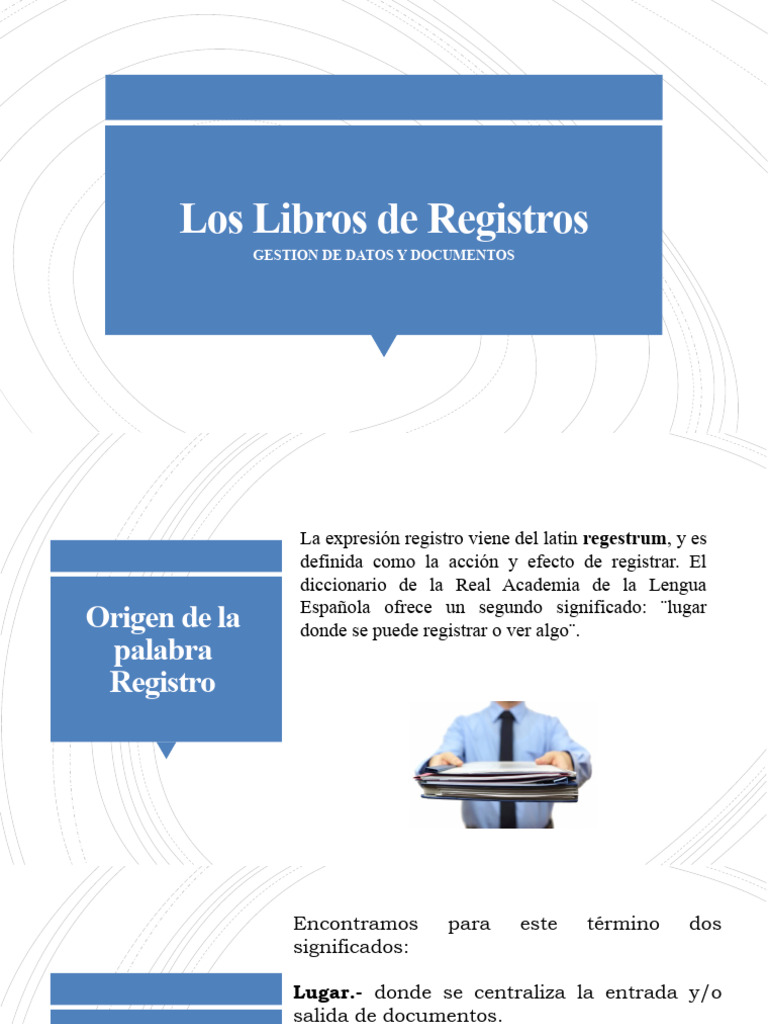 Los Registros | PDF | Archivo de computadora | Informática