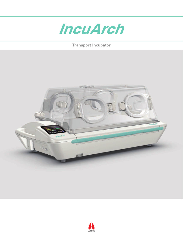 Incu Arch Brochure | PDF | Neonatal Intensive Care Unit | Manufactured ...
