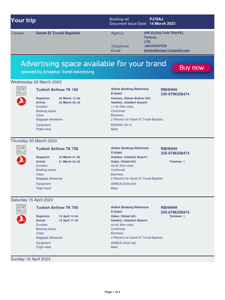 Itinerary | PDF | Airlines | Airport