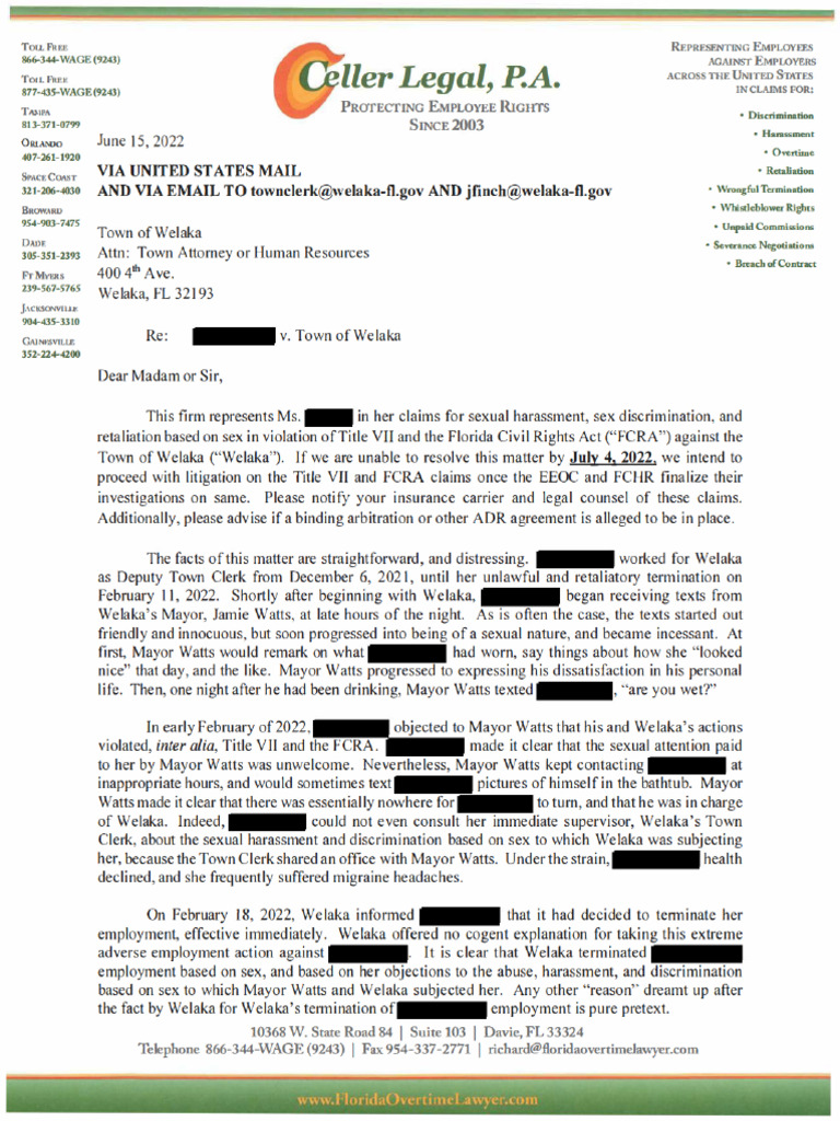 Cellar Legal Demand Letter - Redacted | PDF
