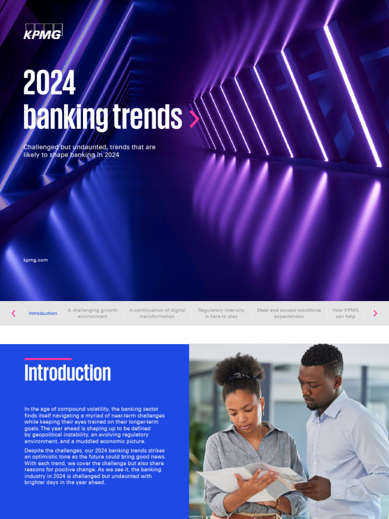 2024 Banking Trends and Challenges | PDF | Banks | Mergers And Acquisitions
