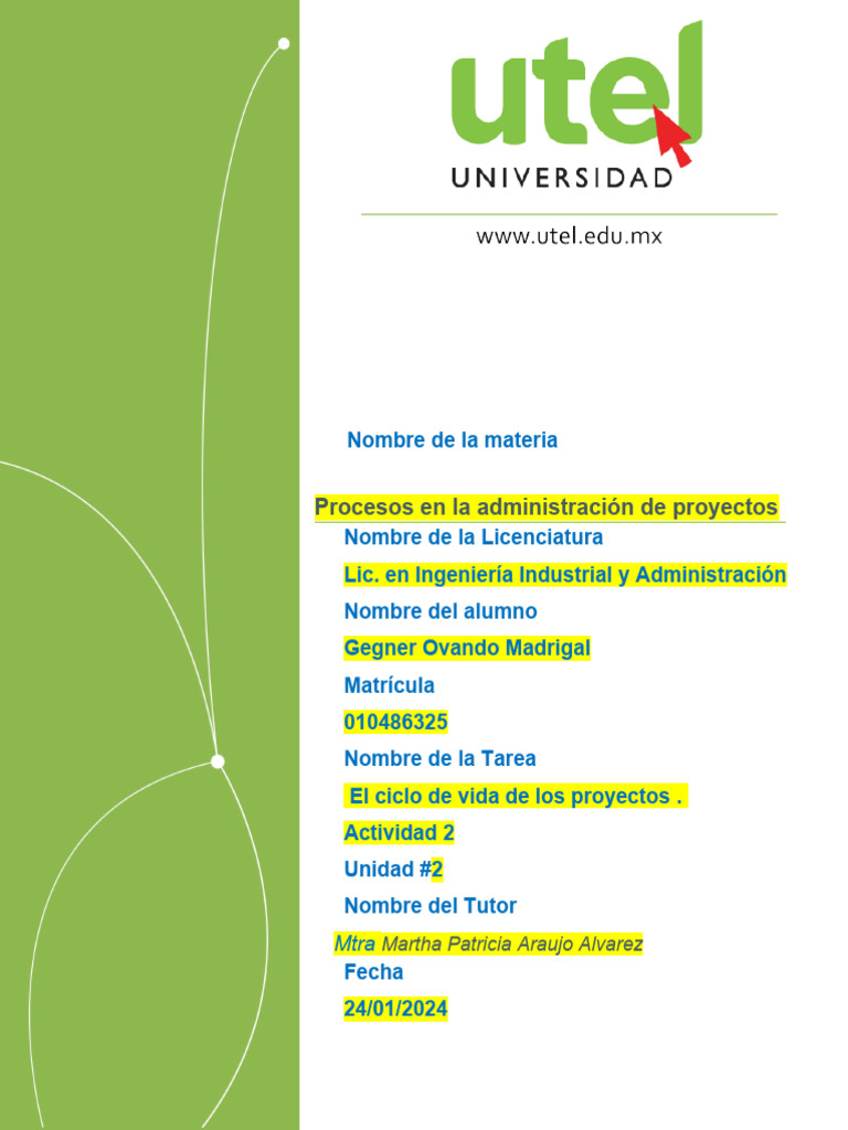 Metodos y Tecnicas para La Administracion de Proyecto - 02 | PDF | Precios | Gestión de proyectos