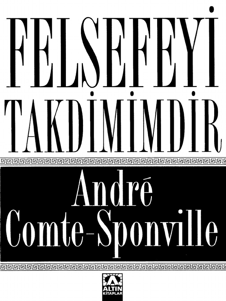 Andre Comte Sponvîlle | PDF