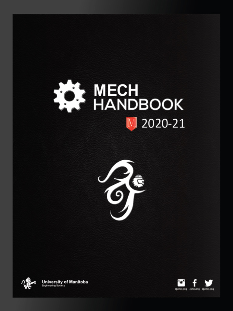 Mech Course Handbook | PDF | Mechanical Engineering | Fluid Dynamics
