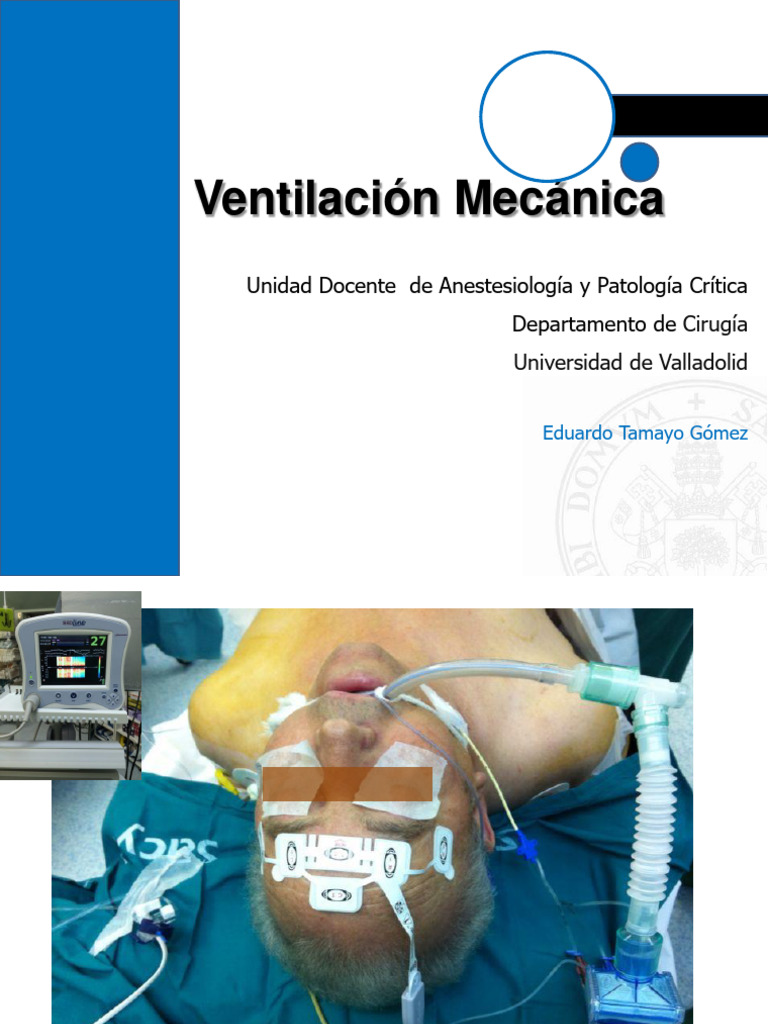 Ventilación Mecánica | Descargar gratis PDF | Sistema respiratorio | Respiración