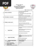 7es Layers of The Earth | PDF | Earth | Lesson Plan
