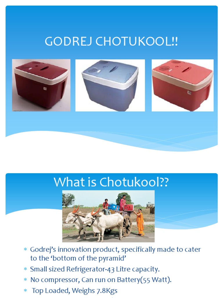 Section B_Group 11_Godrej Chotukool