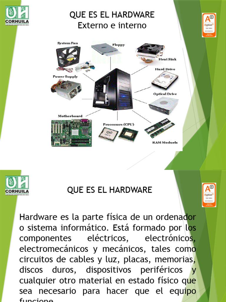 El Hardware | PDF | Hardware de la computadora | Periférico