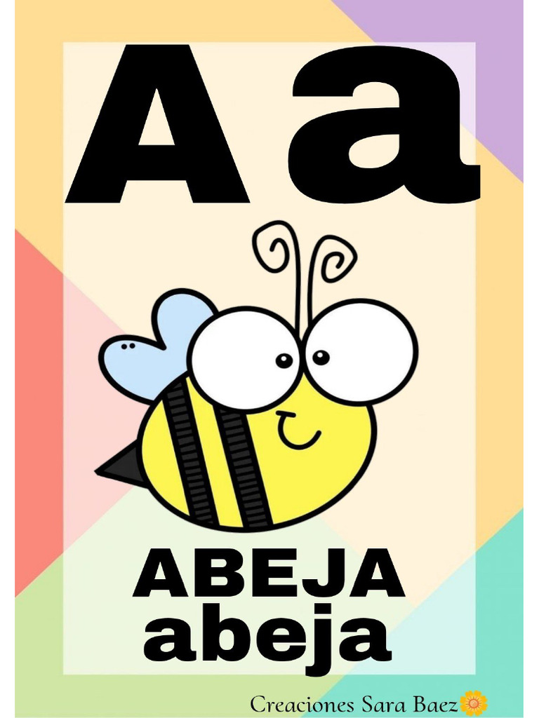 Abecedario Grande Ilustrado | PDF