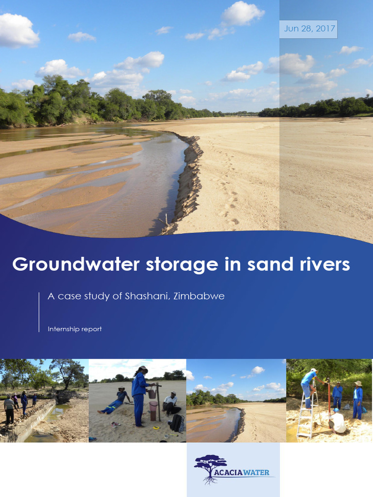 Grounwater Storage in Sand Rivers Tanneke Blok | PDF | Discharge ...