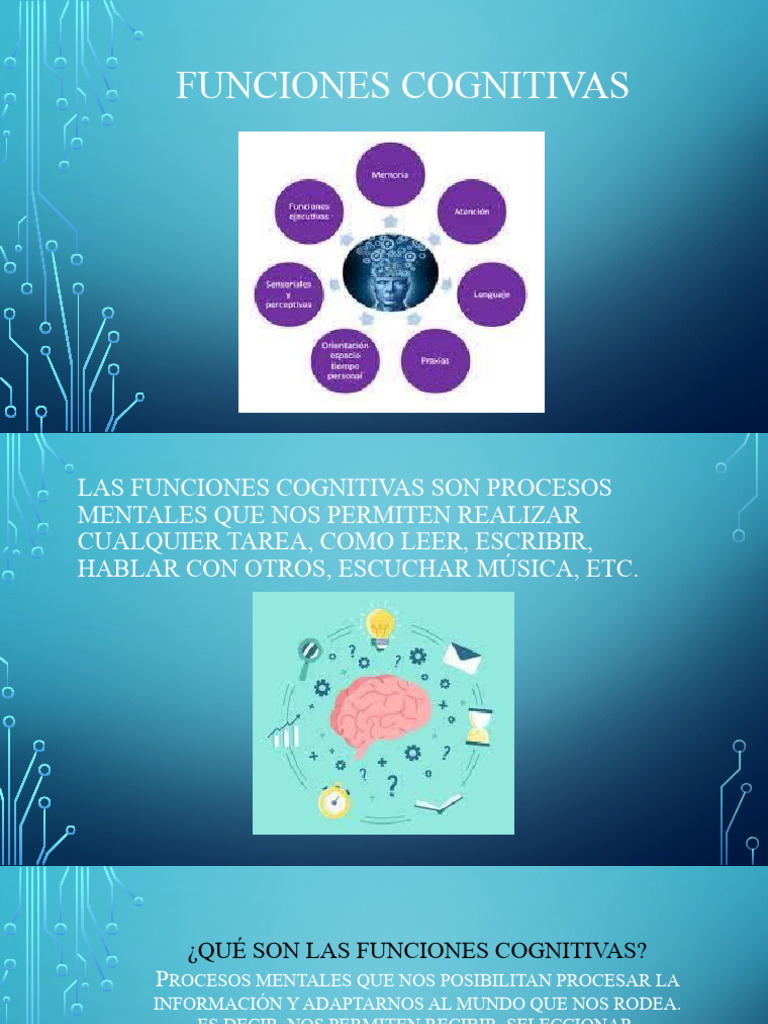 Funciones Cognitivas | PDF | Percepción | Mente