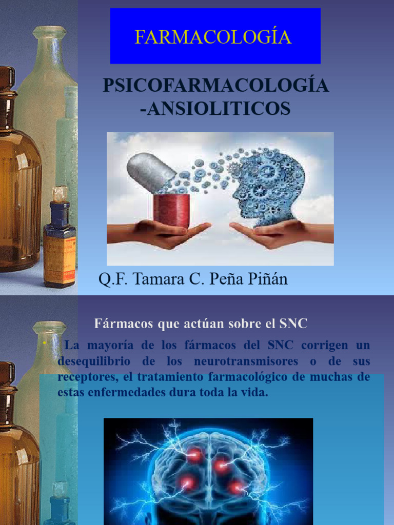 ANSIOLITICOS | PDF | Benzodiazepinas | Cuidado de la salud