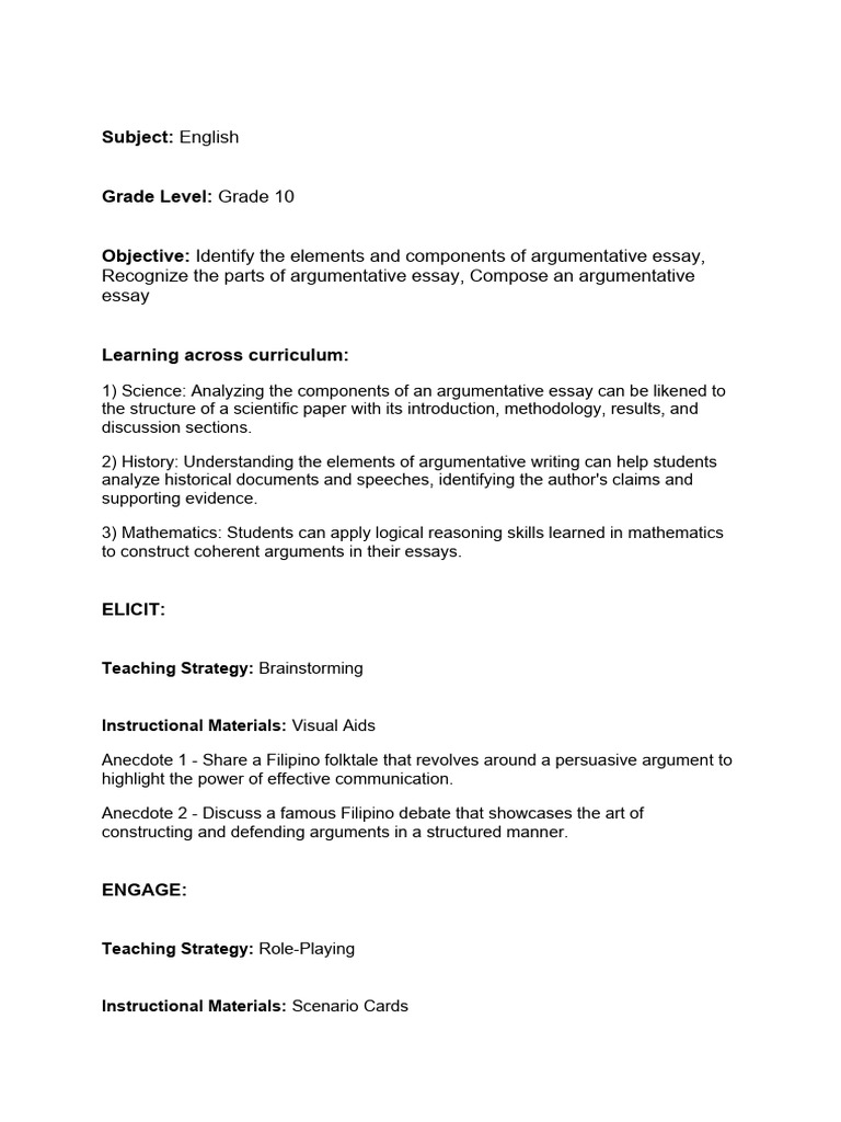 Lesson Plan | PDF Lesson Plan | PDF