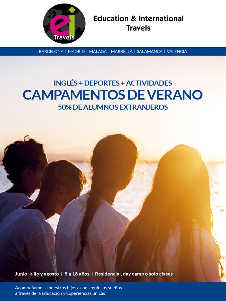Campamentos en Espana 2023 | PDF | Enseñando | Evaluación